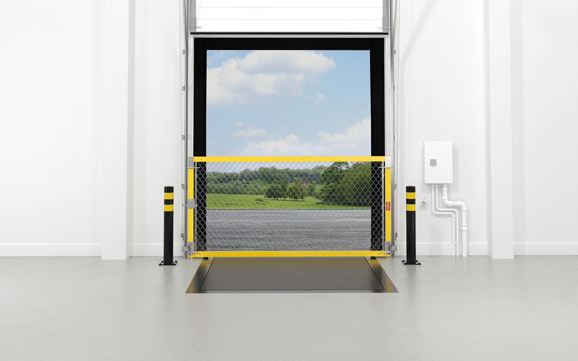 Fall Shield™ Loading Dock Fall Protection | Rasco Doors